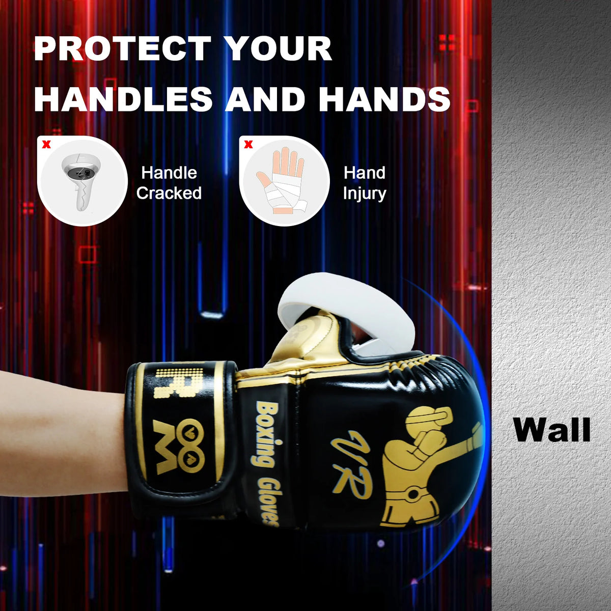 AMVR VR boxkesztyű Meta Quest 2, Quest 3, Rift, PICO Neo 3 headsethez ...